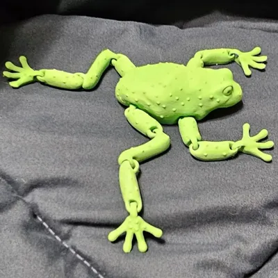 Articulated Flexi Frog by mathiasdela MakerWorld: Download Free 3D Models