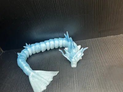 Articulated pokemon gyarados by wazza10 MakerWorld: Download Free 3D Models