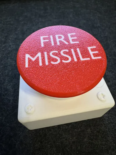 Fire Missile toilet button cover! by Stag 3D MakerWorld: Download Free ...