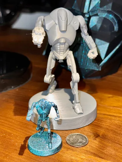 B2 Battle Droid Miniature by Galactic Armory MakerWorld: Download Free 3D Models