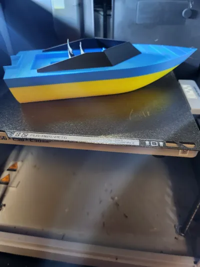 Speed Boat for 010 Wind Up Boat Motor by 3Dimension Studio MakerWorld ...