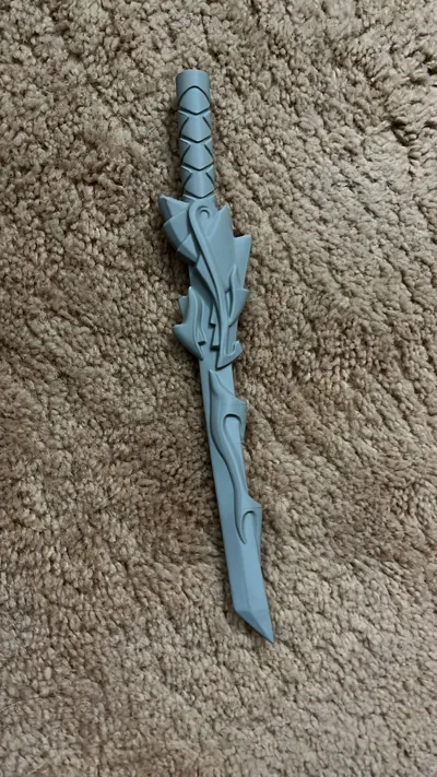 Ninjago Sword of Fire - Free 3D Print Model - MakerWorld