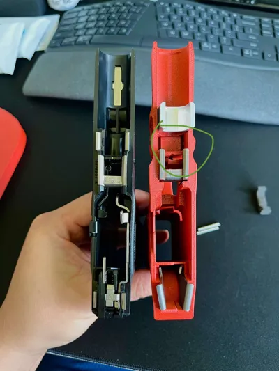 glock 43x frame Remixed by 3d print lover - MakerWorld