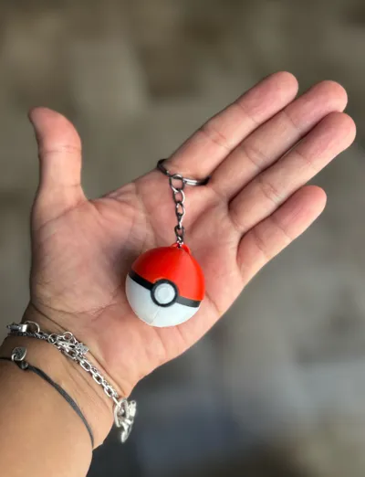 Pokeball Keychain multicolor by josuanbn MakerWorld: Download Free 3D ...