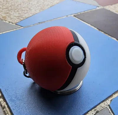 Pokeball Keychain multicolor by josuanbn MakerWorld: Download Free 3D ...
