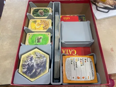 Inserts for Catan Base Game - 5-6 Player Expansion - Free 3D Print ...