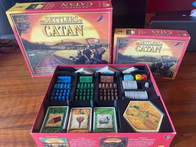 Inserts for Catan Base Game - 5-6 Player Expansion Remixed by AyAyRon ...