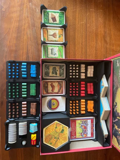 Inserts for Catan Base Game - 5-6 Player Expansion Remixed by AyAyRon ...