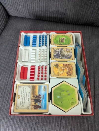 Inserts for Catan Base Game - 5-6 Player Expansion - Free 3D Print ...