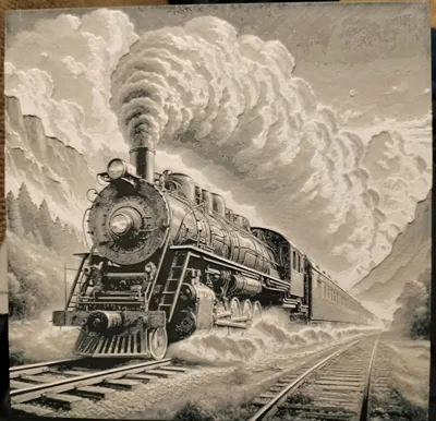 Train hueforge by the_bearded_jedi - MakerWorld