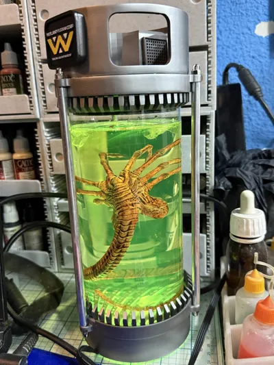 Alien, Xenomorph 3 hueforge by Mysstra hueforge 3Dart - MakerWorld