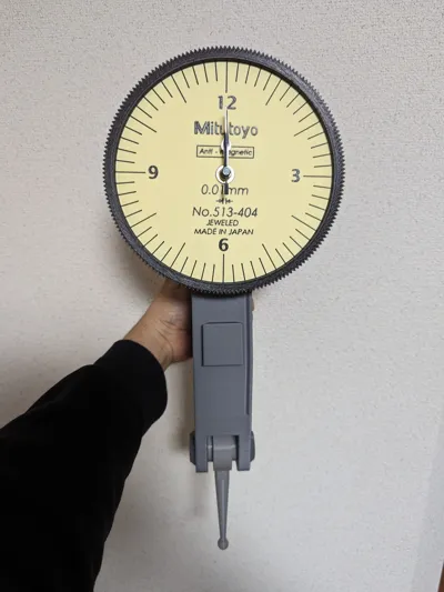 Mitutoyo Mechanical lever comparator Wall Clock by Badakgil - MakerWorld