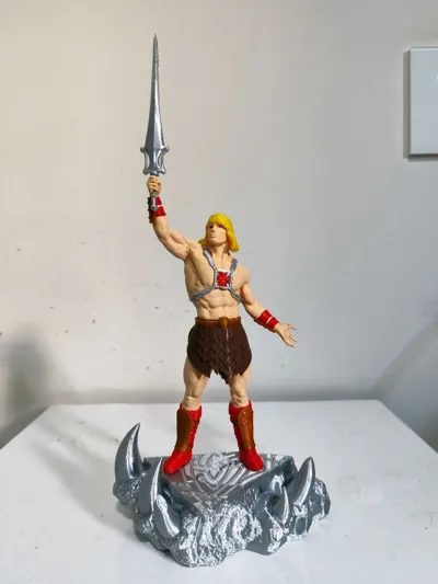 Giant He-Man colorized for Bambulab AMS - Free 3D Print Model - MakerWorld