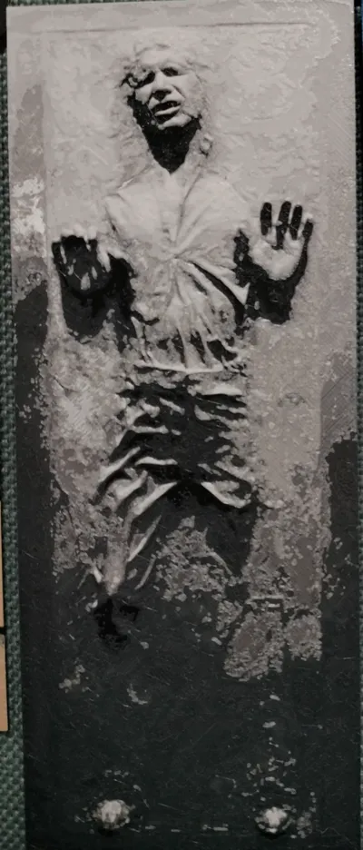 Han Solo Carbonite (Filament Painting) by Ian Smalley - hueforge ...