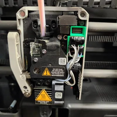 P1S Hotend Cable Guide original | Fast Nozzle Swap by SKT MakerWorld: Download Free 3D Models
