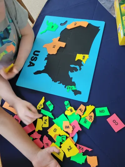 USA States Puzzle Map (educational + kid friendly) by Kopp3D MakerWorld ...