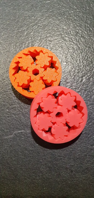 Gear Fidget Spinner by LongBeachRaider - MakerWorld