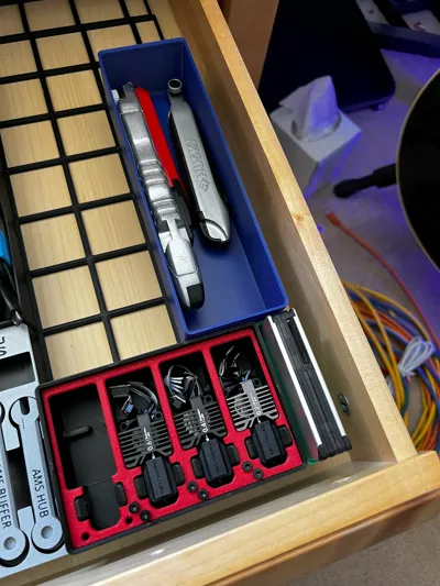 Half width Gridfinity bins by Cookiedeluxe MakerWorld: Download Free 3D ...