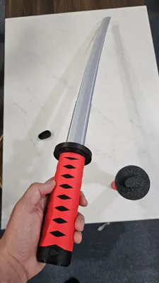 Collapsing Deadpool Katana (Parts Removable) by justinpig MakerWorld ...