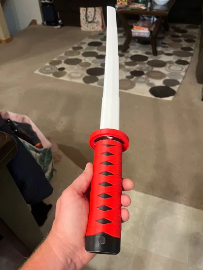 Collapsing Deadpool Katana (Parts Removable) by justinpig MakerWorld ...