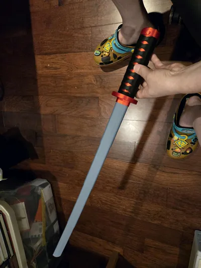 Collapsing Deadpool Katana (Parts Removable) by justinpig MakerWorld ...