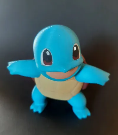 Squirtle(Pokemon) - Free 3D Print Model - MakerWorld