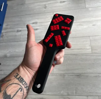 Brick paddle - Free 3D Print Model - MakerWorld