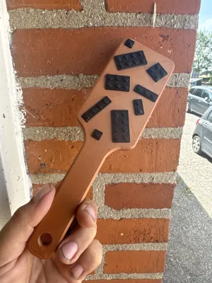 Brick paddle by Lukas Pomykal MakerWorld: Download Free 3D Models