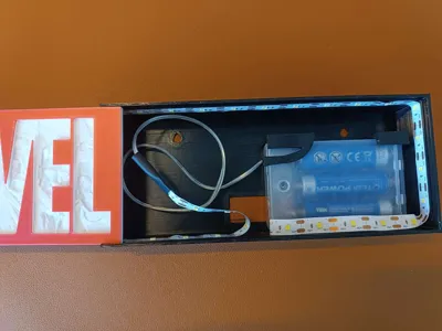 Marvel Lightbox by invader MakerWorld: Download Free 3D Models