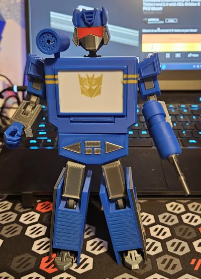 Dummy 13 skin: Soundwave by Dr OperatorMakerWorld: Download Free 3D Models