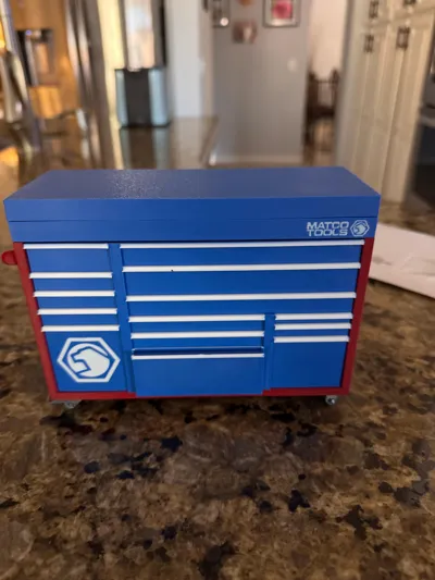 Matco Tools Desk Tool Chest w/ Lid Business Stand - Free 3D Print Model ...
