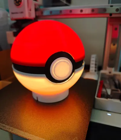 LED精灵球/Pokemon Poke Ball by 毒 MakerWorld: Download Free 3D Models