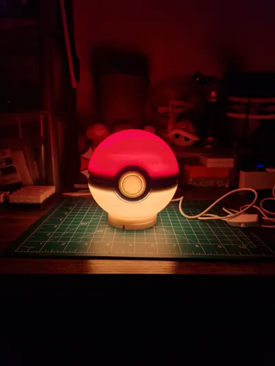 LED精灵球/Pokemon Poke Ball by 毒 MakerWorld: Download Free 3D Models