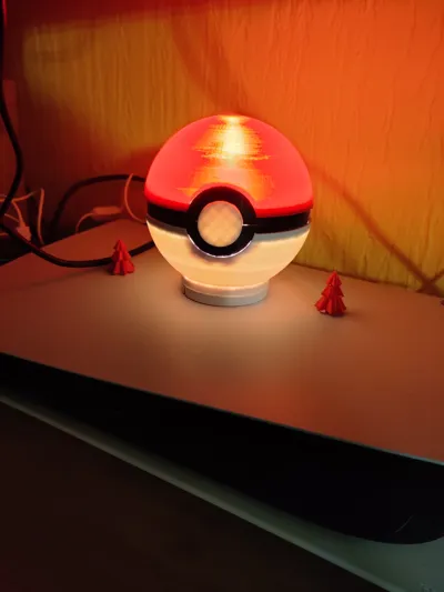 LED精灵球/Pokemon Poke Ball by 毒 MakerWorld: Download Free 3D Models