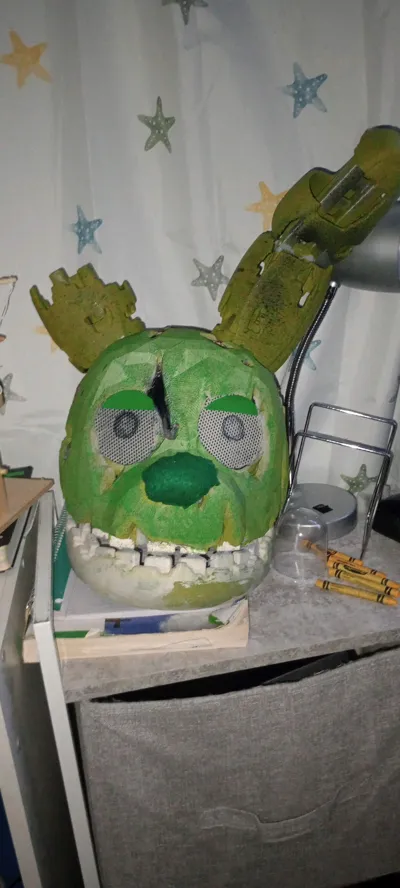 Springtrap head - Free 3D Print Model - MakerWorld