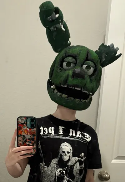 Springtrap head - Free 3D Print Model - MakerWorld