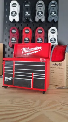 Milwaukee Desk Tool Chest w/ Lid Business Display by joshua.makes ...