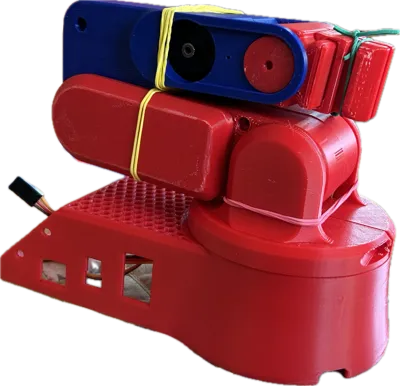 Compact Robot Arm (Arduino) - 3D Printed by Build Some Stuff MakerWorld: Download Free 3D Models