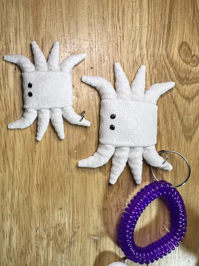 Crab Towel Animal Keychain by Nik - MakerWorld