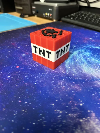 Minecraft TNT (Minecraft TNT) by 星云丿长歌 MakerWorld: Download Free 3D Models