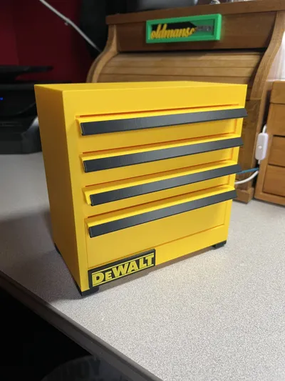 Dewalt Desktop Toolbox Remixed by Primalghost - MakerWorld