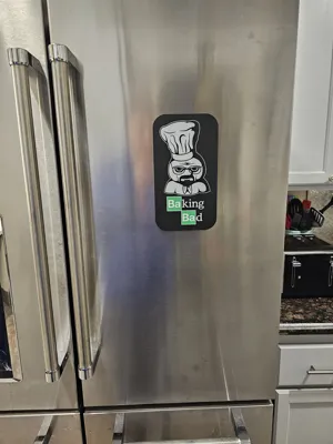 Baking Bad Sign / Breaking Bad / Funny / Kitchen by 3D Prints This Week ...
