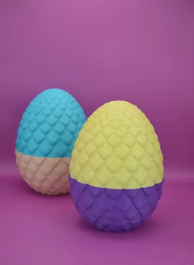 The Original Dragon Egg - Updated - Now in 5 Sizes - Free 3D Print ...