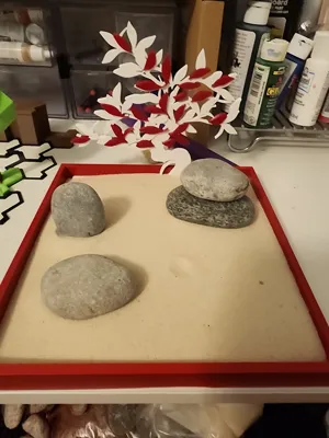 Zen garden in bloom by LorenzCR - MakerWorld