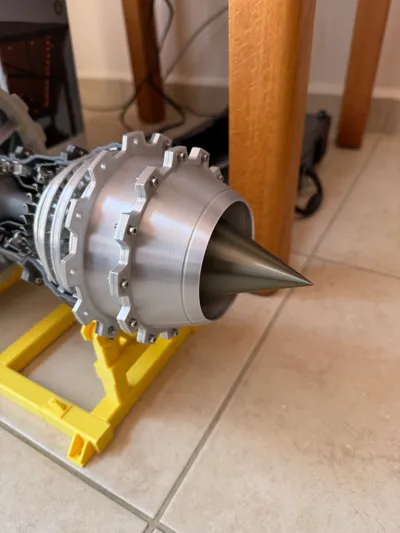 Convergent Nozzle / Jet engine nozzle Remixed by linus3d - MakerWorld