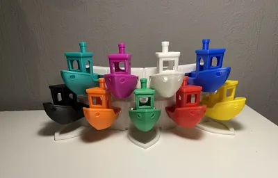 Modular Benchy Holder Display Stand by StickMan MakerWorld: Download ...