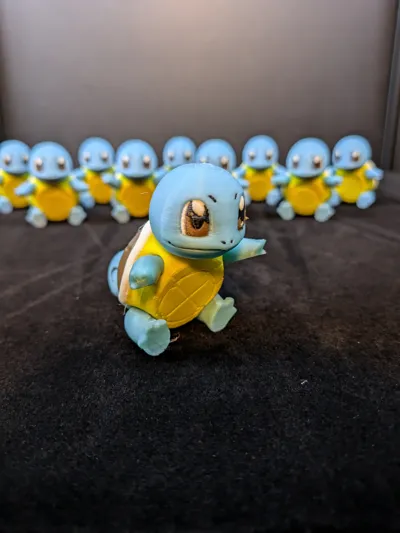 Squirtle - Flexi Articulated Pokémon by IXPatch MakerWorld: Download ...