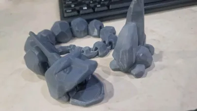 Onix - Flexi Articulated Pokémon by IXPatch MakerWorld: Download Free 3D Models