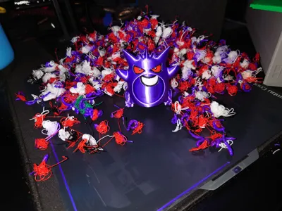 Gengar - Flexi Articulated Pokémon by IXPatch MakerWorld: Download Free ...