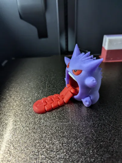 Gengar - Flexi Articulated Pokémon by IXPatch MakerWorld: Download Free ...